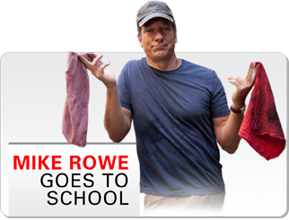 Mike Rowe Delivers The Dirt on Laundered Shop Towels!