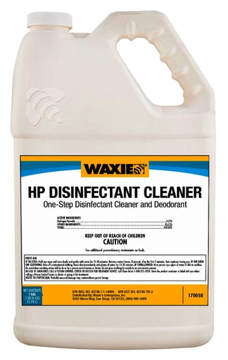 WAXIE HP Surface Disinfectants Overview