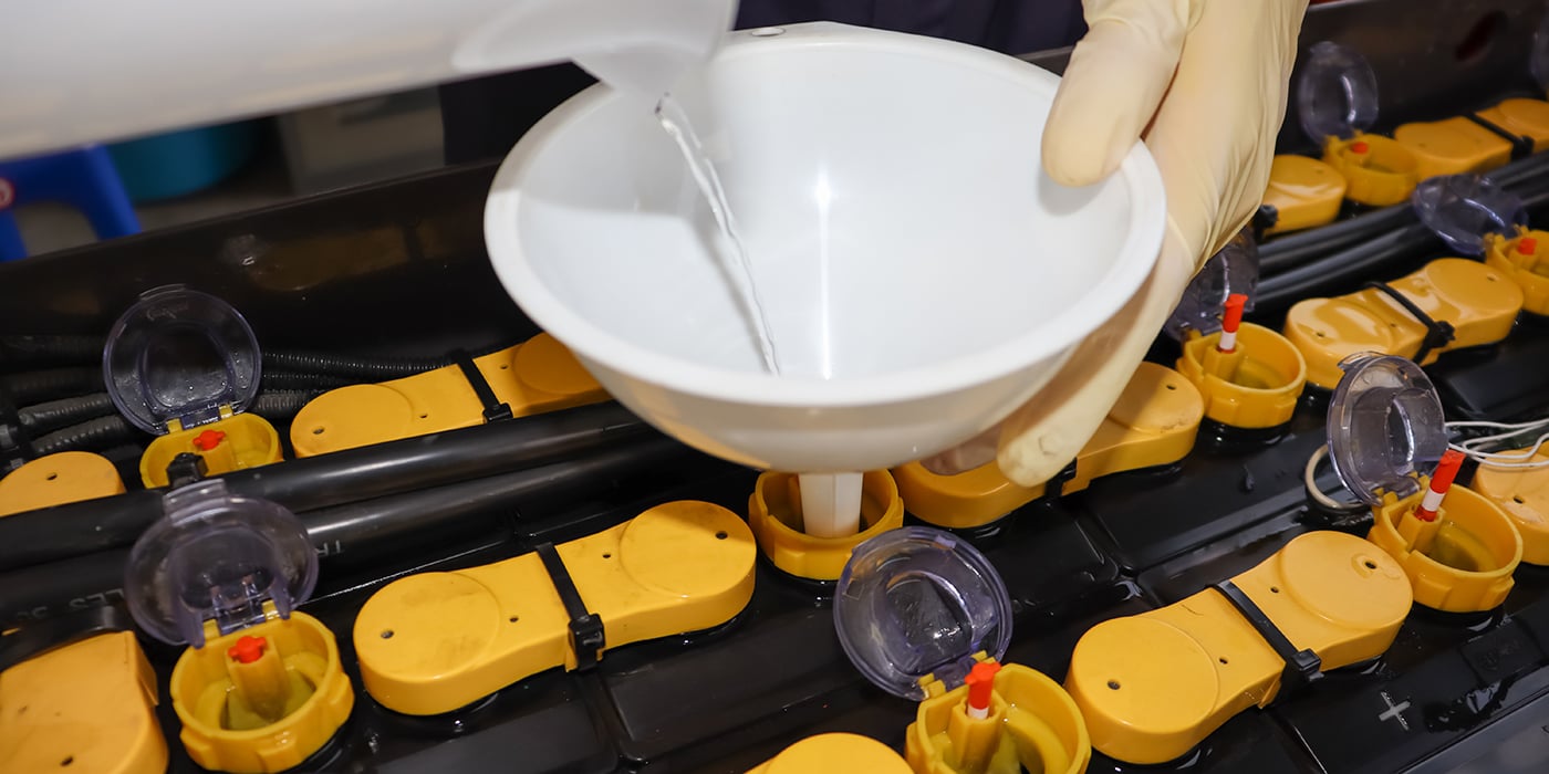 Battery Maintenance for Cleaning Equipment