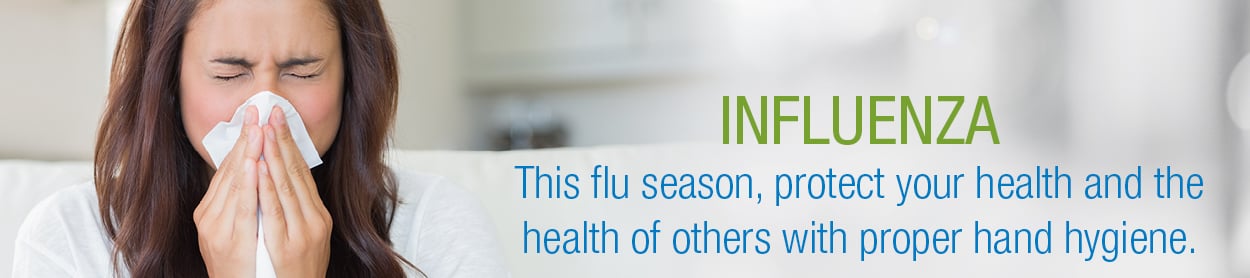 Hand Hygiene Influenza | WAXIE Sanitary Supply