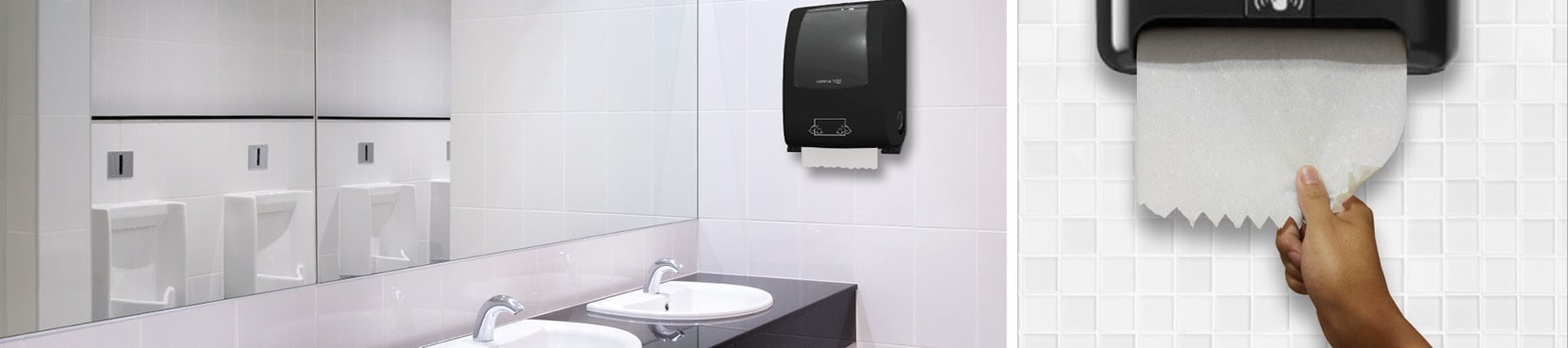Touch-Free Paper Towel Dispensers | WAXIE Sanitary Supply