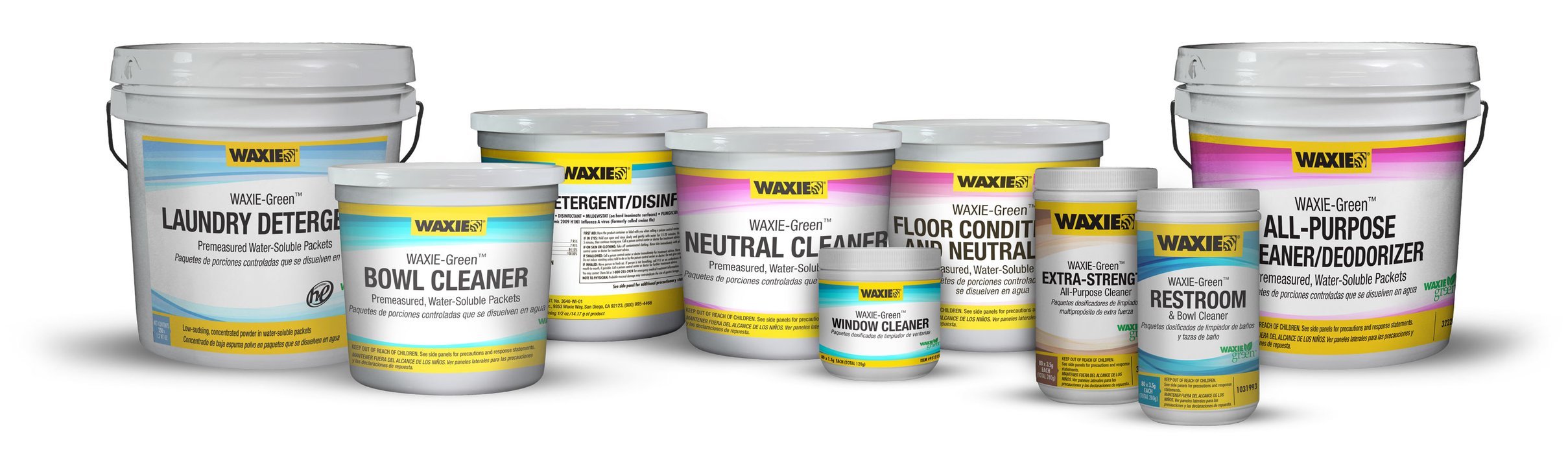 WAXIE-Green Premeasured Packets | WAXIE Sanitary Supply